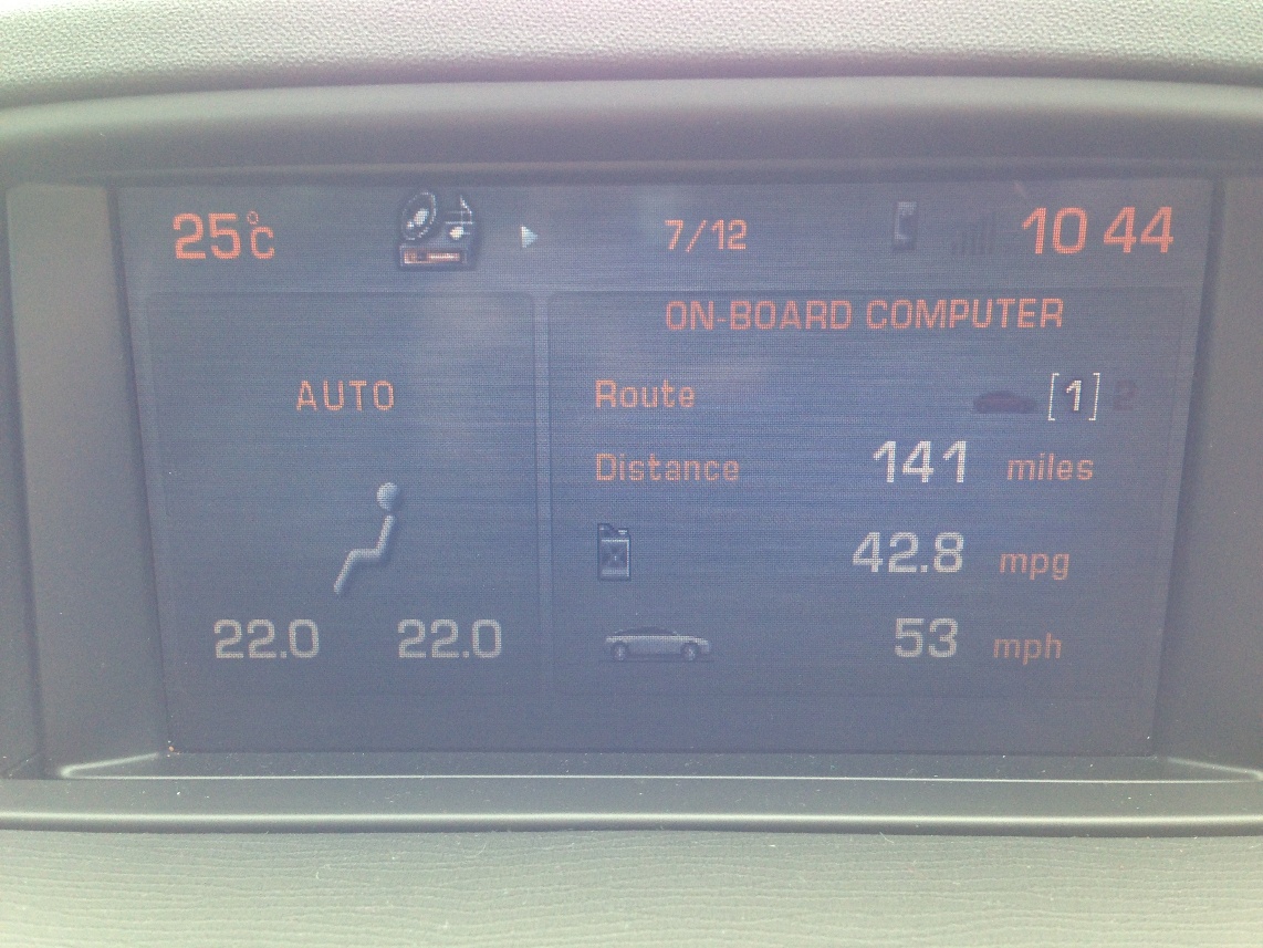Forums / The Garage / V6 HDi Fuel Consumption - C6owners